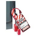 Master Lock 7 Inchx2-7-8 Inch Labelled Safety Lockout Hasp Red 470-427 ...