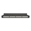 Serverusa Spacegain CAT5e High-Density Feed-Through Patch Panel, 48 ...