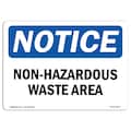 Signmission Safety Sign, OSHA Notice, 3.5" Height, 5" Width, Non ...