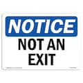 Signmission Safety Sign, OSHA Notice, 10" Height, Rigid Plastic, NOTICE ...