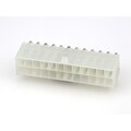 Molex Rectangular Power Connector, 24 Contact(S), Male, Solder Terminal ...