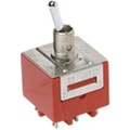 C&K Components Toggle Switch, Dpdt, Latched, 6A, 28Vdc, Solder Terminal ...