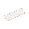 Wago TERMINAL BLOCK MARKER 201-300, HORIZONTAL 10 STRIPS 10, MARKERS ...