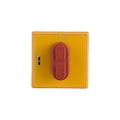 Abb HANDLE FOR DISCONNECT SWITCH, RED / YELLOW, OHYS1AH1 | Zoro