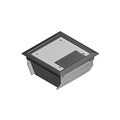 Abb GALV. STEEL FLOOR INSERTS AFM-4-BLK | Zoro