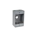 Abb Weatherproof Electrical Box, 1-Gang, 17.3 Cu. In. IH5-1 | Zoro