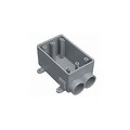 Abb Electrical Junction Box, 18 cu. in., PVC E982FFN-CTN | Zoro