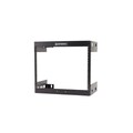 Ortronics FIXED WALL MOUNT RACK, 17.75"H X 19.75"W X 18"D, 8U, STEEL ...
