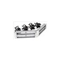 Commscope 48-PORT HD PANEL F/UTP MOD, CAT 6A ANGLED 2U, 760151746 ...