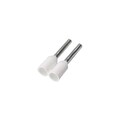 Panduit INSULATED FERRULES, SINGLEWIRE WHITE DIN END SLEEVE ON, PK 3000 ...