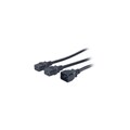 Apc POWER CORD SPLITTER, C20 TO (2) C19, 6FT (1.8M), AP9898 | Zoro