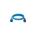 Panduit LOCKING POWER CORD, IEC C14, TO IEC C13, 4 FEET, 10 PK, BLUE ...