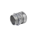 Abb CONDUIT COMPRESSION COUPLING, 1 1/2" STEEL-ZINC CONCRETE, TIGHT FOR ...
