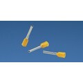 Panduit VINYL INSULATED FERRULE, 10 AWG SINGLE WIRE END, YELLOW FSD82 ...