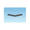 Panduit 48 PORT MODULAR PATCH PANEL, ANGLED 1U, CPPA48HDEWBL | Zoro