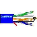 Belden 23-4P UTP-CMR SOL BC CAT6E, PO/PVC BLACK 1000FT RIB, 1000FT ...