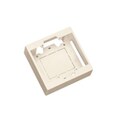Ortronics Electrical Surface Mount Box, Unload, 2-Gang One Piece Mini ...