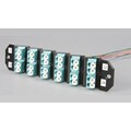 Commscope TFP SERIES STD. ADAPT. PANEL, SC DUPLEX AQUA 6 ADAP 12 PORT ...