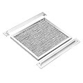 Nvent Hoffman FILTER KIT ALUMINUM, 10.56" X 9.25, AFLT88 | Zoro