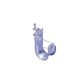 Nvent Caddy 4" (100MM) J-HOOK ASSEMBLED TO, SCREW-ON BRACKET - 1/8 ...
