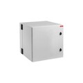 Nvent Hoffman PROTEK DBL-HINGE WALL CAB, 12U, SOLID DR, NEMA TYPE 4, 12 ...