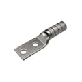 Burndy 2 HOLE LUG LONG BRL 2 AWG FLEX, 1/4" BOLT 5/8" CNTR 90 DEG, INSP ...