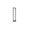 Panduit 2-POST RACK FLOOR MOUNT, 96.0"H X 20.3"W X 6"D CHANNEL, BLACK ...
