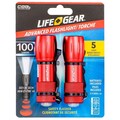 Life+Gear Mini Max Flashlight, AAA Battery, Alkaline Battery, LED Lamp ...