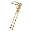 Marwin A81 Attic Ladder, 10 ft H Ceiling, 2212 x 54 in Ceiling Opening ...