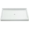 Sterling Ensemble Shower Base, 60 in L, 34 in W, 512 in H, Vikrell ...