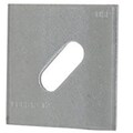Mitek Slotted Bearing Plate, Steel, Zinc LBPS58-TZ | Zoro
