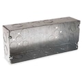 Raco Electrical Box, 110 cu in, Gang Box Type, 4 Gangs, Galvanized ...