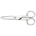 Klein Tools Electrician's Scissors, Nickel Plated 2100-7 | Zoro