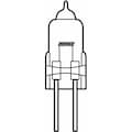 Current GE LIGHTING 100W, T3 Miniature Halogen Light Bulb Q100T3/24V/CL ...