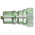Hansen Hydraulic Quick Connect Hose Coupling, 303 Stainless Steel Body ...
