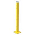 Steel King Guard Rail Post, Triple High Universal TCUMDYW | Zoro