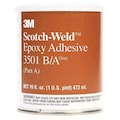 3M Epoxy Adhesive, 3501 Series, 6 PK, 1:1 Mix Ratio, 25 min Functional ...