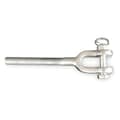 Zoro Select Turnbuckle, Jaw End, Left, 8000 Lb, 6 In 2UMA9 | Zoro