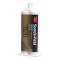 3M Acrylic Adhesive, DP820 Series, Cartridge, 12 PK, 1:1 Mix Ratio, 40 ...
