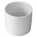 Zoro Select PVC Coupling, Hub, 4 in Pipe Size 40140 | Zoro