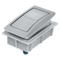 American Standard Rectangle Push Button, Plastic/Metal 7381092-200 ...
