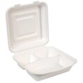 Dixie 9" Dia. 3 Compartment Carry-Out Food Container, Pk250 ES9CSCOMP ...