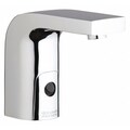 Chicago Faucet Electronic Sensor 1 Hole Hytronic Edge Lavatory Sink ...