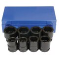 Westward 3/4 in Drive Impact Socket Set, SAE, 8 pcs 21WK90 | Zoro