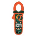 Extech Clamp Meter, Backlit LCD, 400 A, 1.2" (30mm) Jaw Capacity, Cat ...