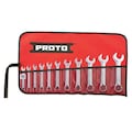 Proto Combo Wrench Set, Short, SAE, 12 Pt, 11 PC J1200ES-11 | Zoro