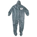 International Enviroguard Hooded Chemical-Resistant FR Coveralls, 6 PK ...