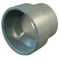 Spears CPVC Reducing Coupling, Schedule 40 DWV, 4" x 3" Pipe Size, Hub ...