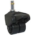 Jacob Holtz Dual Wheel Swivel Caster, Brake, 150 lb, 1-1/2 In. 155-2XPP ...