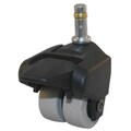 Jacob Holtz Dual Wheel Swivel Caster, 150 lb, 1-1/2in, TPR 155-2XTPR-51 ...